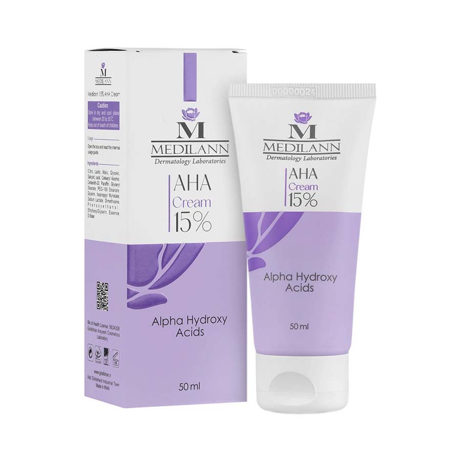 کرم لایه بردار AHA مدیلن | مناسب انواع پوست