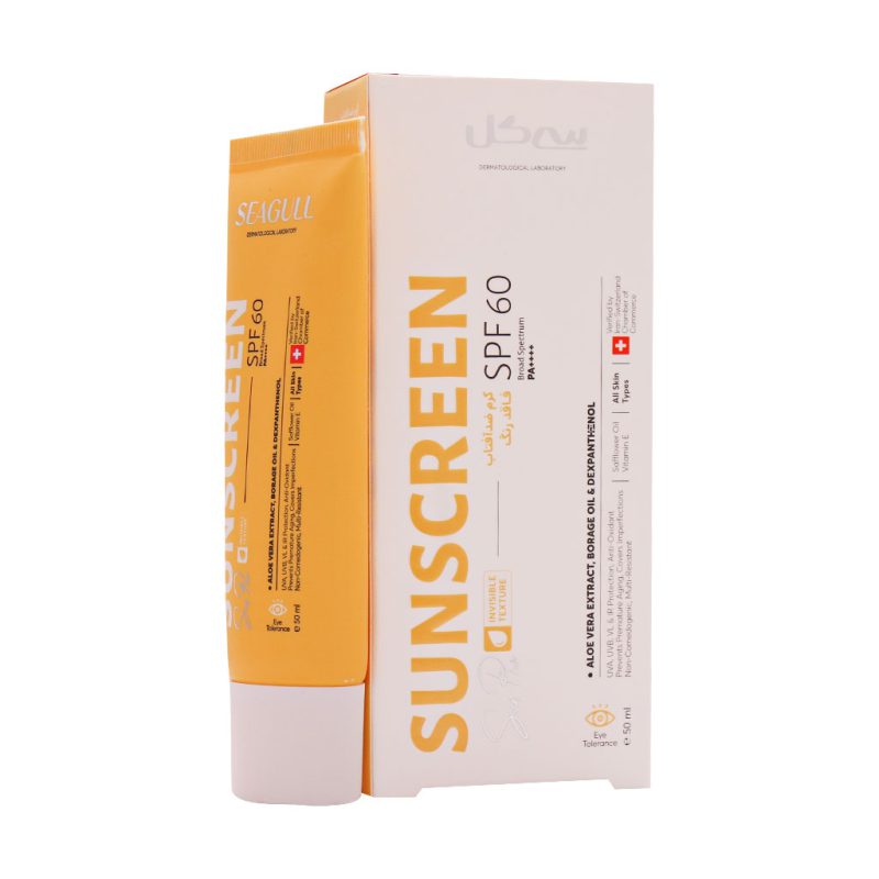 کرم ضد آفتاب سی گل بی رنگ SPF60 مناسب پوست مختلط تا چرب 50 میلی لیتر - داروخانه شبانه روزی دکتر ...