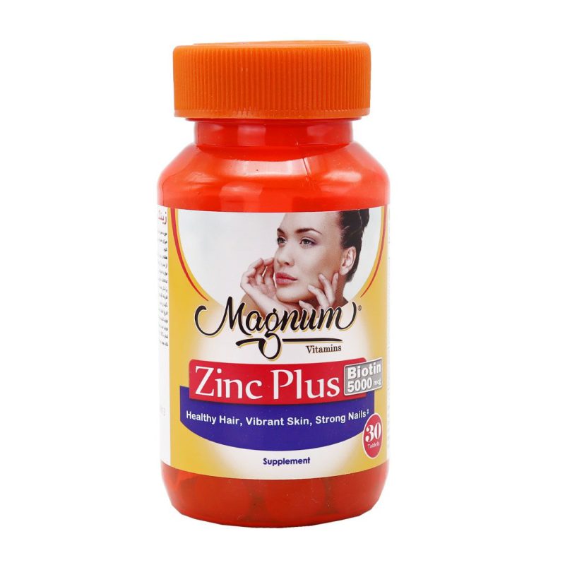 زینک پلاس مگنوم ویتامینز | تقویت سیستم ایمنی، پوست، مو و ناخن